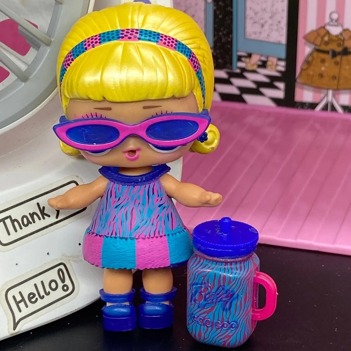 8CM LOL Doll Collectible Girl DIY Toy Doll Set Includes Doll Clothes, Shoes and Accessories Children's Birthday Gift