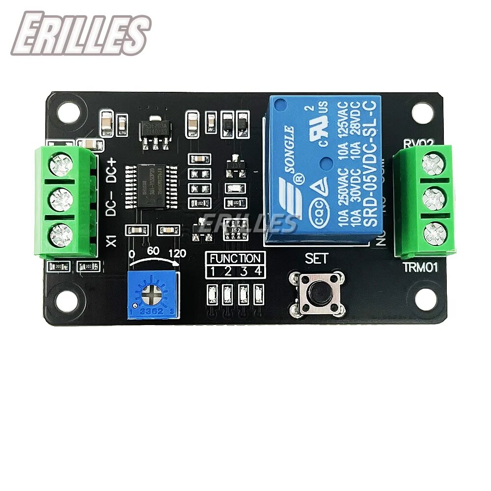 Релейный модуль задержки Erilles TRM01 12V