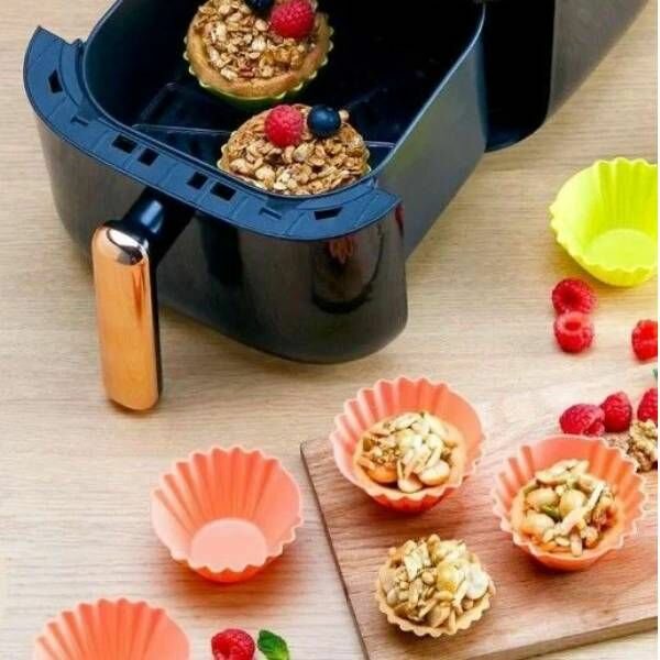 Tupperware Силиконовые формочки для кексов цветные — фото 1