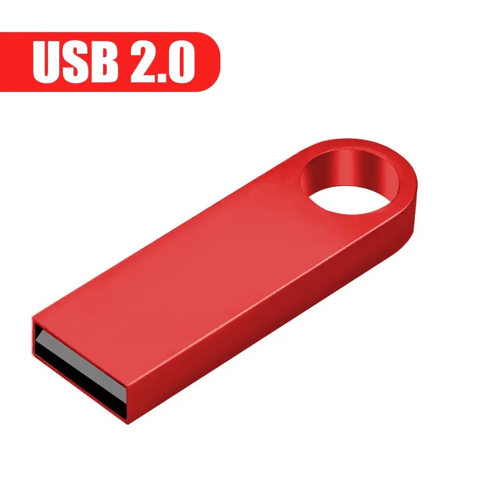 Металлический флэш-накопитель 32 ГБ Usb 2.0 Memory Stick 128 ГБ Водонепроницаемый флэш-накопитель 4 ГБ U-диска Key Usb 16 ГБ Портативный флэш-память USB бизнес-подарок