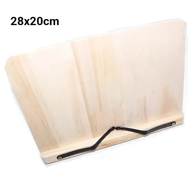 Подставка для книг бамбуковая 28x20см, цвет wood