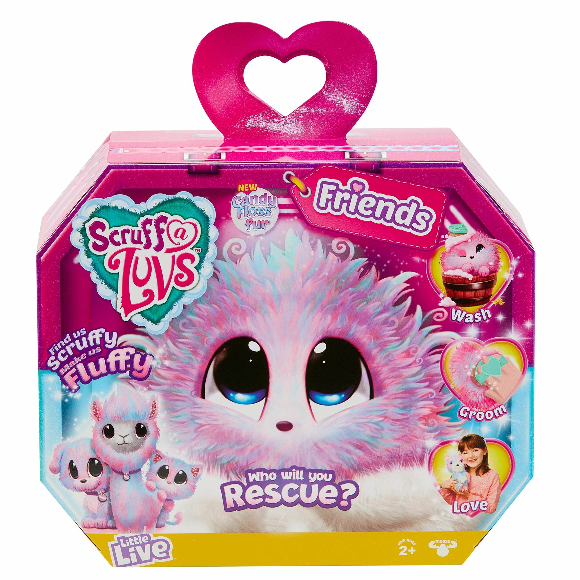 Moose Little Live Pet Scruff a Luvs Plush Toy / Детская плюшевая игрушка для домашних животных