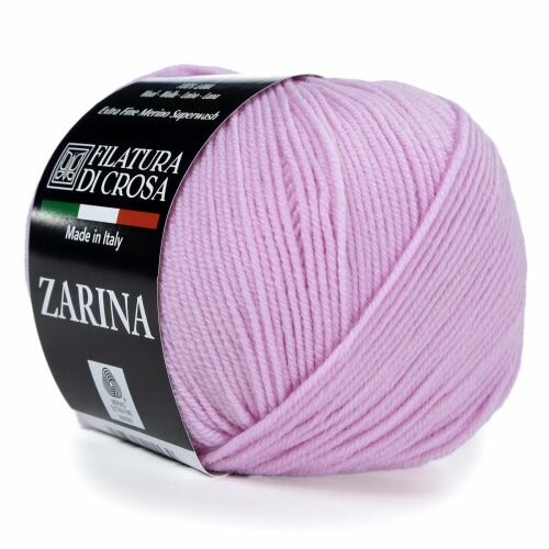 Пряжа Filatura Di Crosa Zarina 1510 светло-розовый (50г/165м, упаковка 10 мотков)