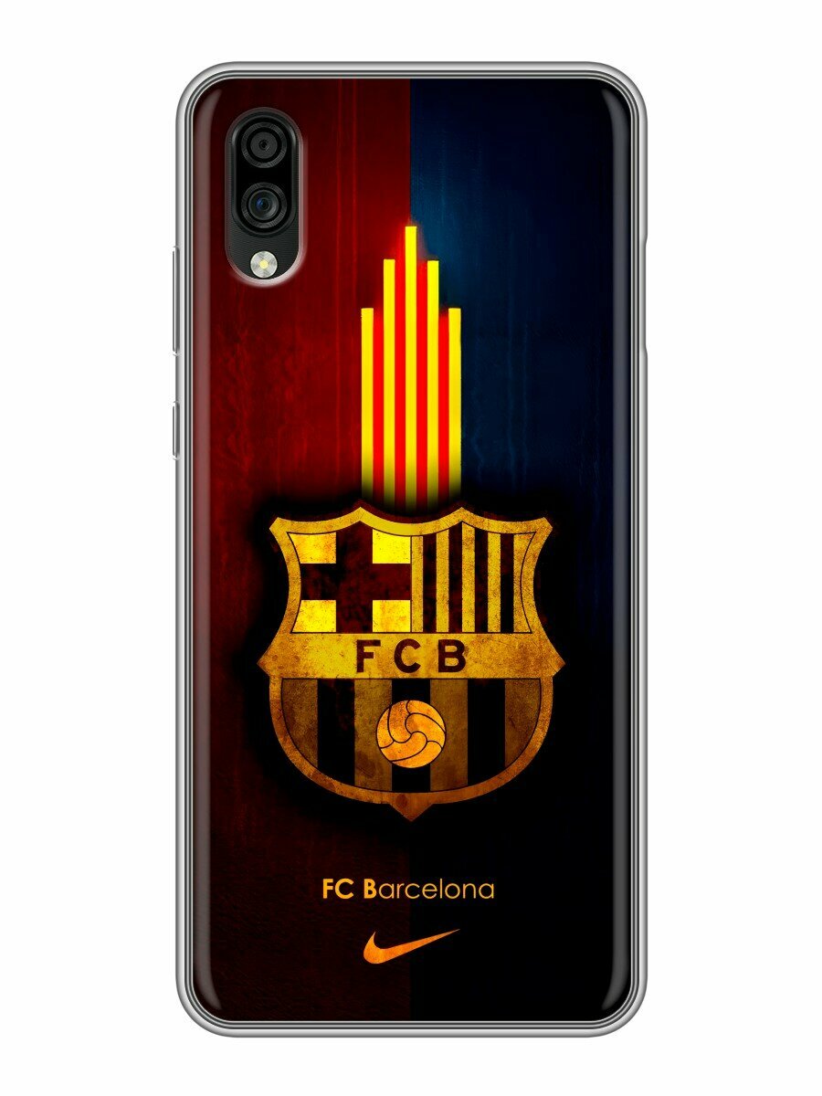 Чехол для ZTE Blade A5 (2020), ZTE Blade A51 lite с принтом Барселона Barcelona (ЗТЕ Блейд А5 2020, ЗТЕ Блейд А51 лайт)