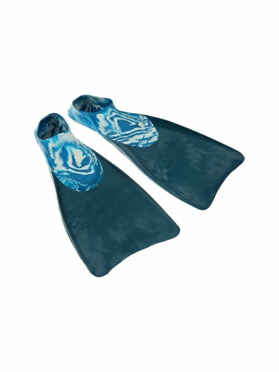 Ласты резиновые для плавания "Стрела" (длина ноги 22,5-23,5), размер 35-37