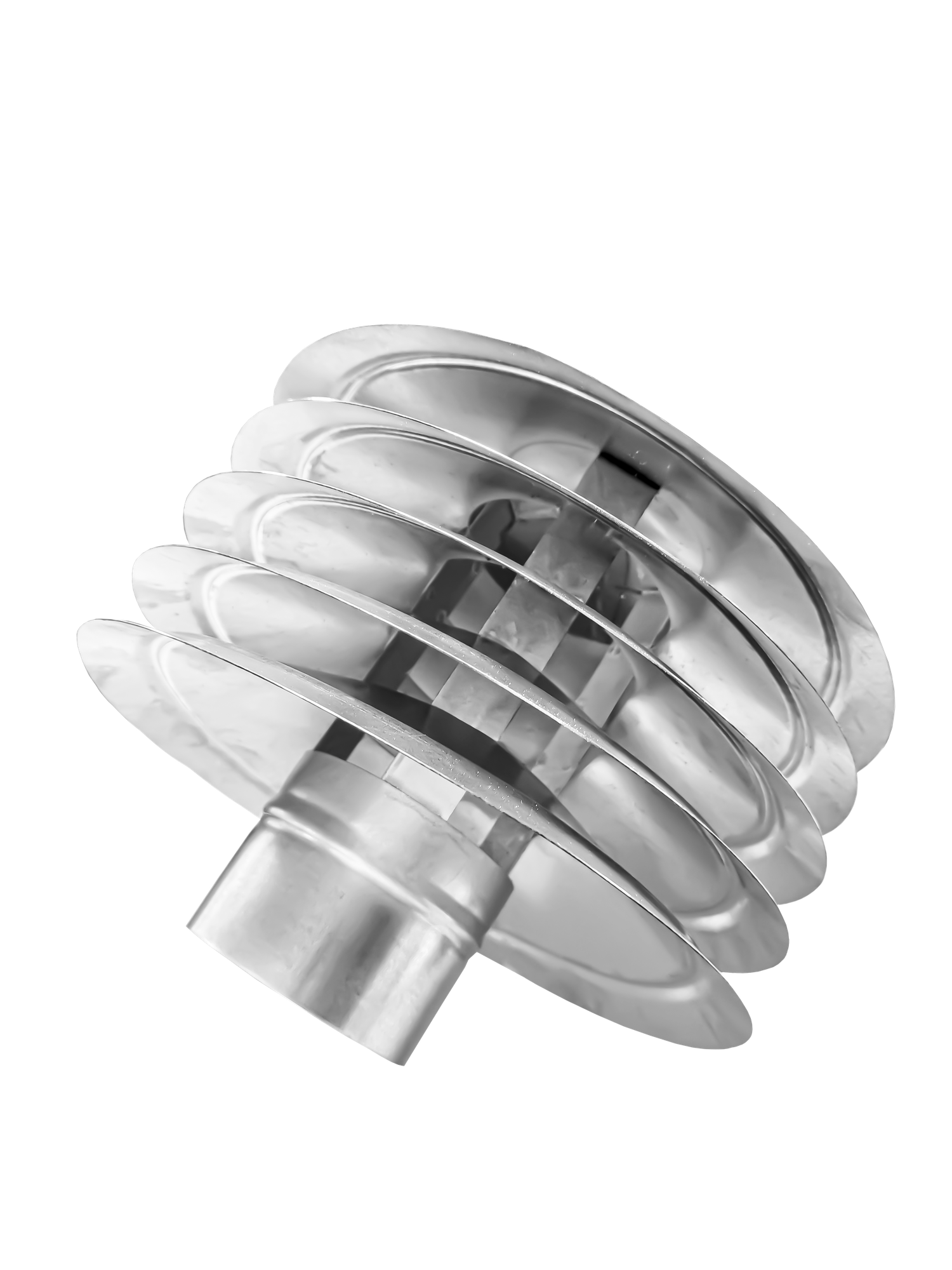 Дефлектор гравитационный для круглых воздуховодов, D90мм, оцинкованная сталь