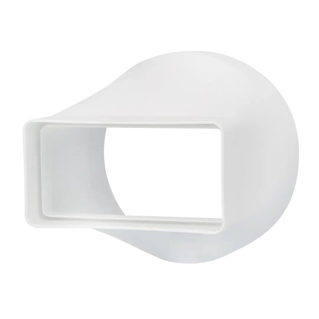 Соединитель для плоских-круглых воздуховодов Equation d120 мм 55x110 мм пластик