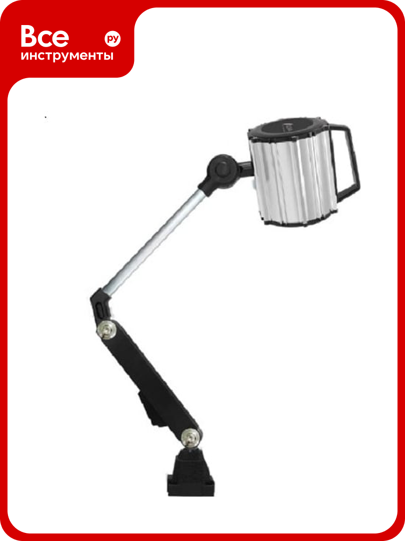 Светильник станочный светодиодный LED F6L 220 В FABTEC 63791, для освещения рабочих зон различных станков оборудования