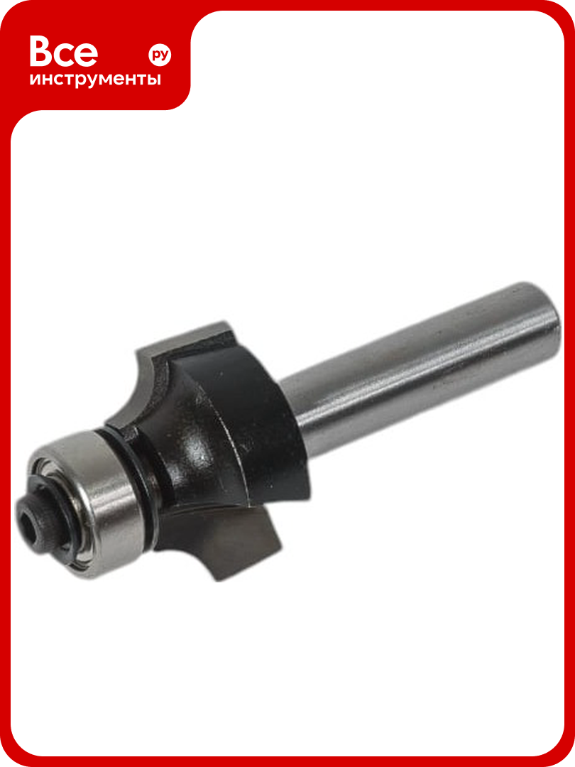 Фреза радиусная с подшипником R=4.8 мм, 22.2х56 мм, S=8 мм WOODWORK 938.5013.08