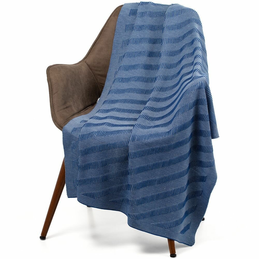 Плед Locus Solus, голубой, синий