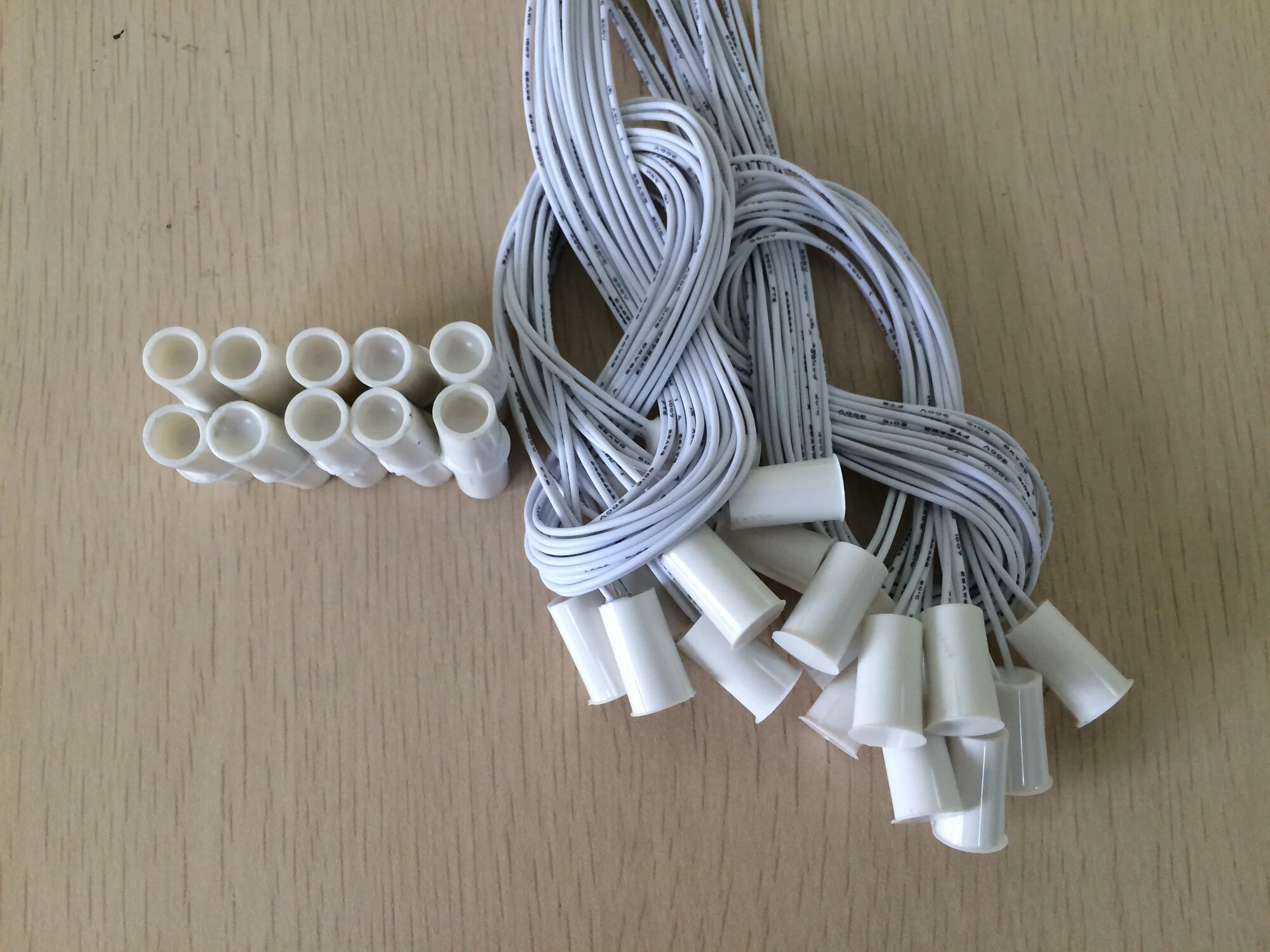 10 пар RC-33 проводной датчик двери, окна, магнитный переключатель для домашней системы сигнализации, новый