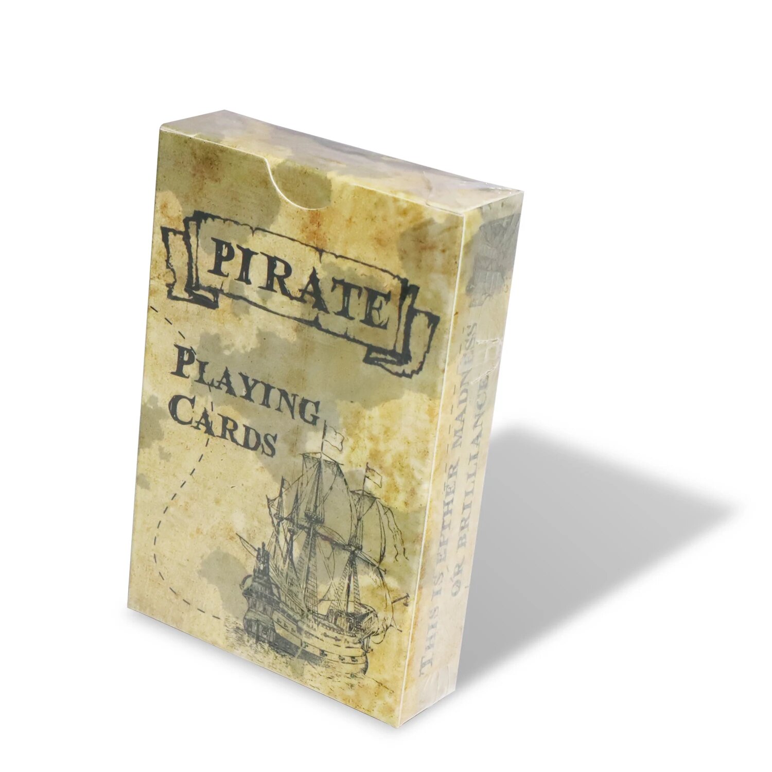 Игральные карты в стиле ретро с изображением пиратского короля, винтажные карты в стиле моста, карты 60x90 мм для покерной настольной игры