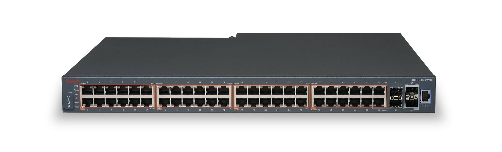 Коммутатор Avaya ERS 4850GTS-PWR+ 48х10/100/1000 2хSFP+ PoE+