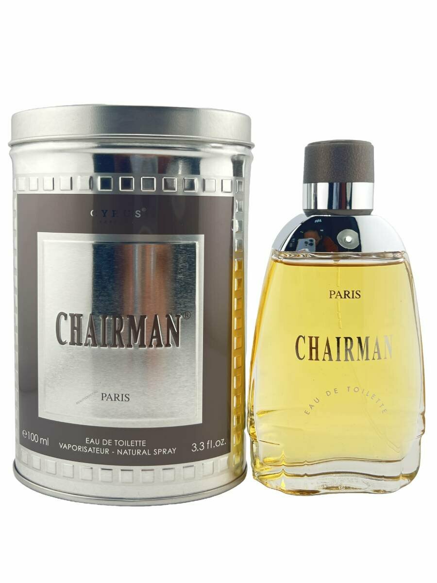 Туалетная вода Мужская Paris bleu parfums Yves de Sistelle Chairman (edt) 100мл