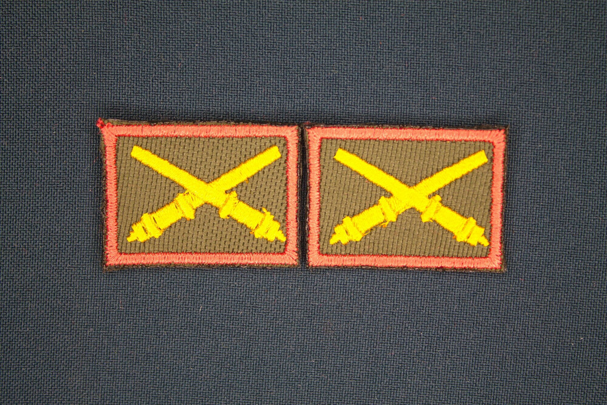 Шеврон, Петлицы ракетных войск и артиллерии, офисные, цветные