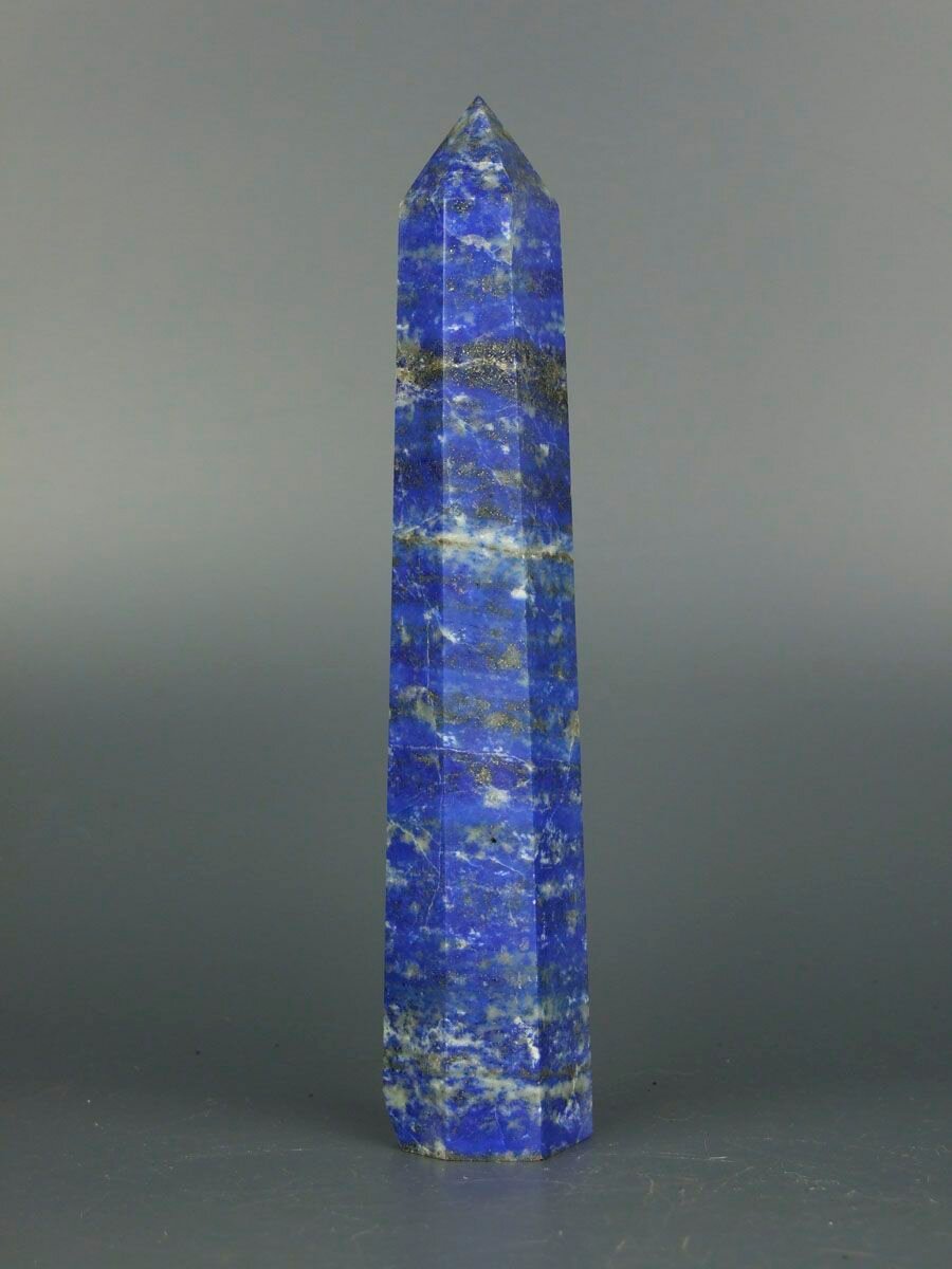 Лазурит камень натуральный высота 185 мм от сглаза, порчи, зависти