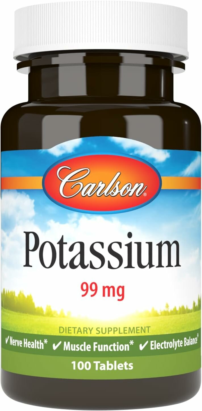 Carlson Potassium 99 mg 100 tablets (калий)
