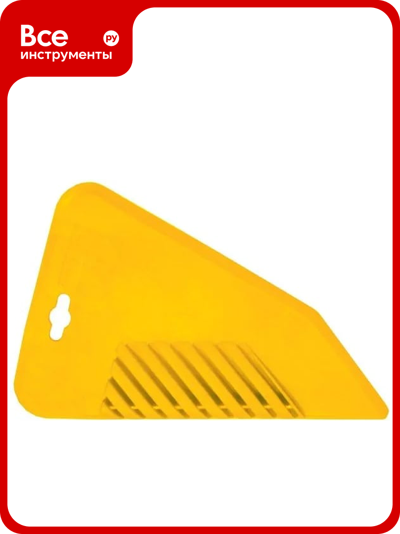 Шпатель прижимной д/разглаживания обоев Политех 28 см 1575028