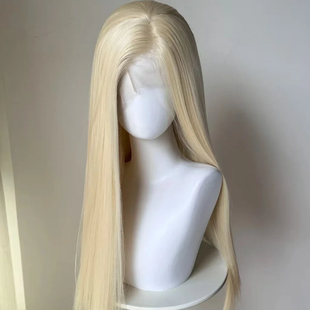 Светло-розовый парик SNQP 26 дюймов Light yellow