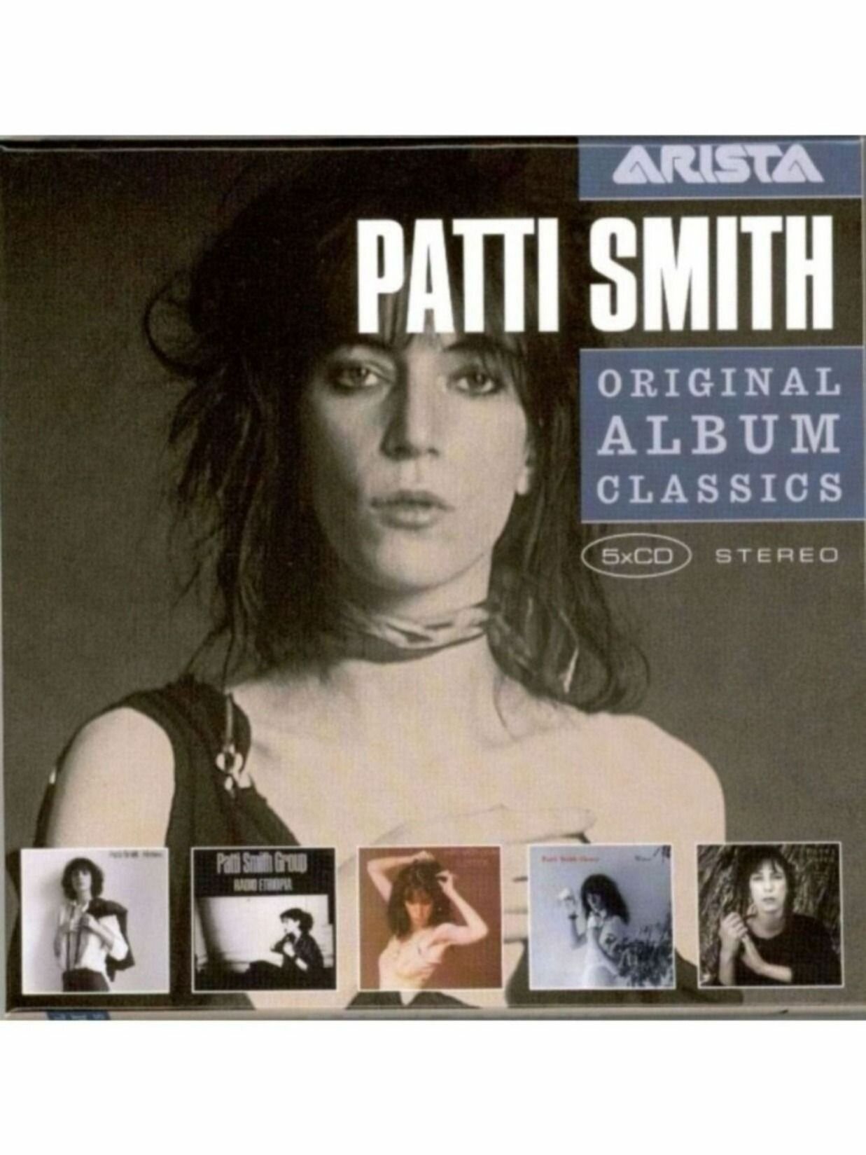 Музыка CD Patti Smith - Album Classics : Horses Easter Wave Radio Ethiopia, 5CD box set, Новый.