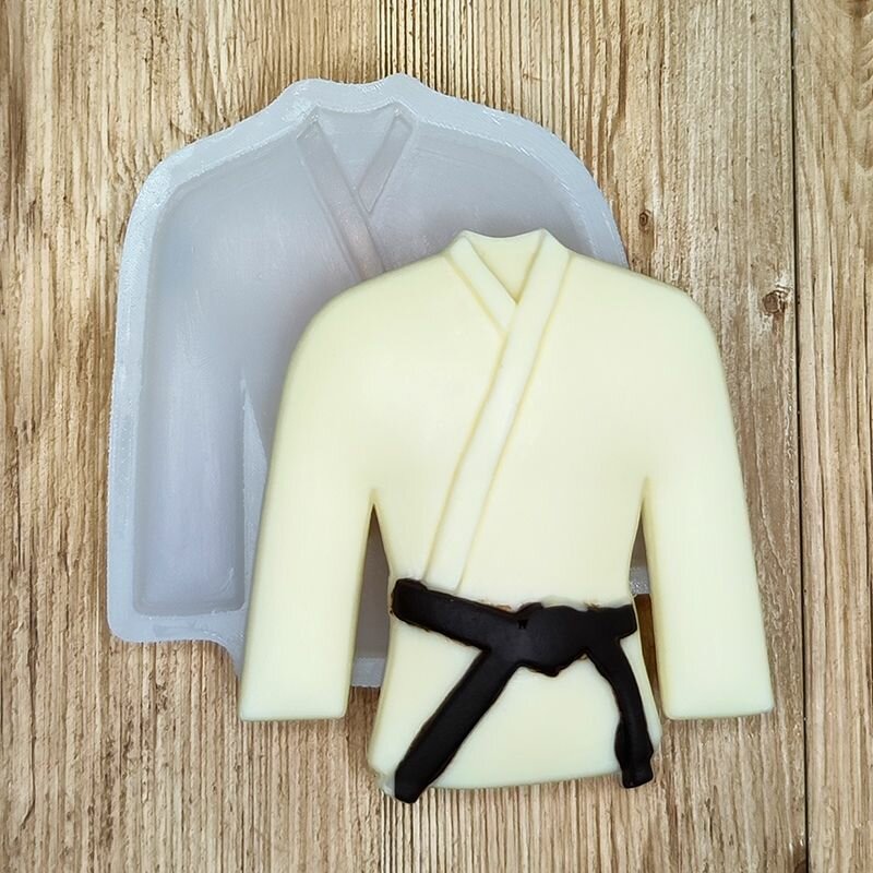 Силиконовая форма для шоколадных плиток Brilliant Mold. Молд Кимоно