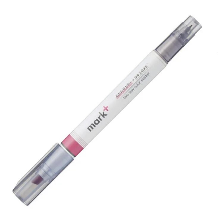KOKUYO Highlighter Mark+ 2 Way Marker Розовый, Gray pink