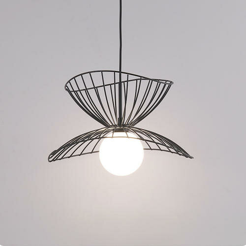 40CM G9 5W кованая железная люстра, 220V минимальная ресторанная лампа Креативный секс Бар стойка Спальня Гостиная лампа, черный