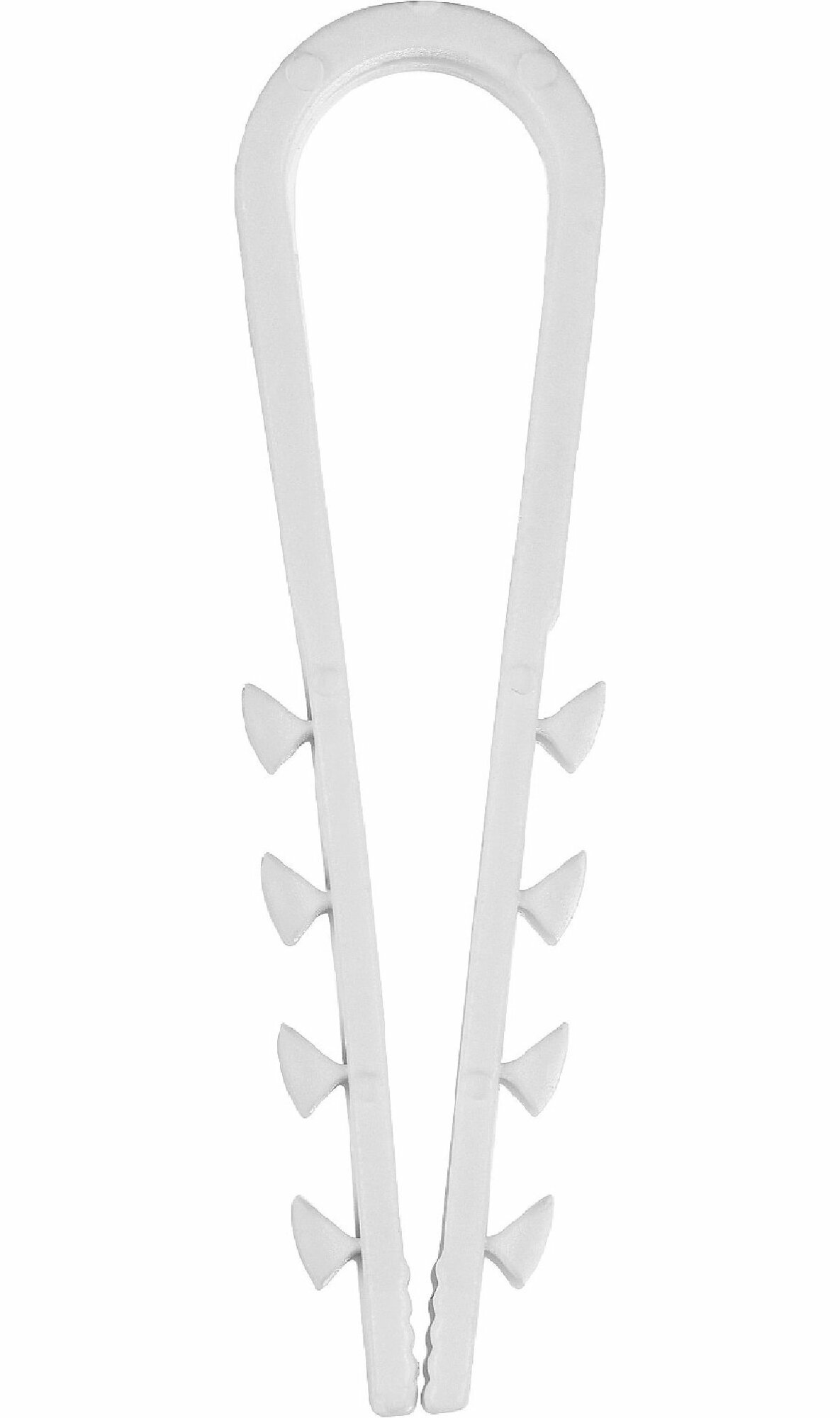 Дюбель-хомут для круглого кабеля ЗУБР нейлоновый диаметр 5-10 мм длина 45 мм упаковка 100 шт