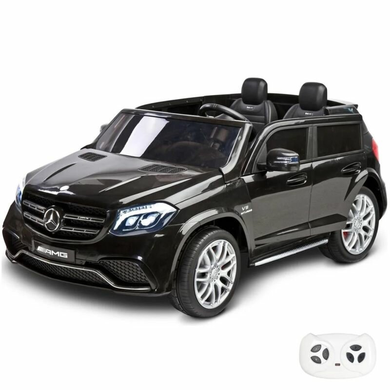 Внедорожники и джипы Harley Bella Электромобиль Mercedes Benz GLS63 (черный лак, 4WD, 12V) - HL228