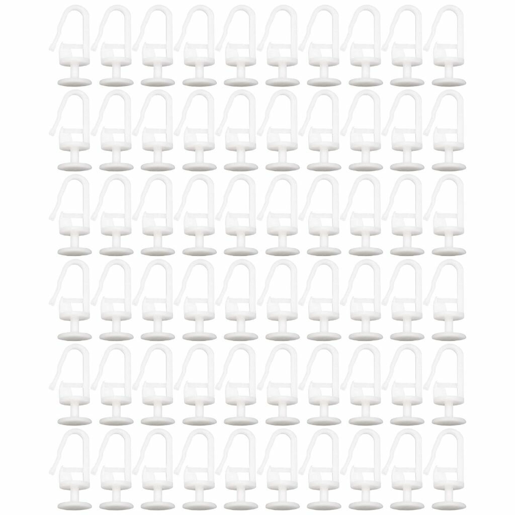 1 упаковка из 60 штук, нано-шкивы и S-образные шкивы, дорожка для штор, аксессуары для штор