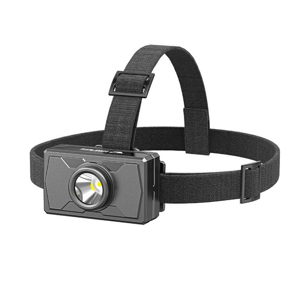 Налобный фонарь мини, портативный для ночной рыбалки и кемпинга, 3 режима и плавная регулировка яркости