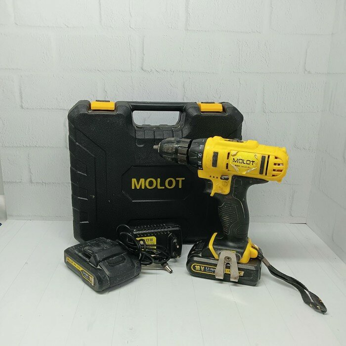 Шуруповерт Молот MBD 1815-1 DLi