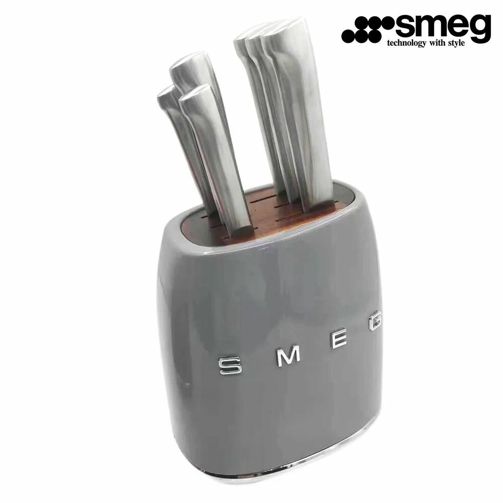 Smeg Подставка для ножей, длина 19.5 см__