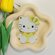 Зеркало-брелок Hello Kitty MINISO