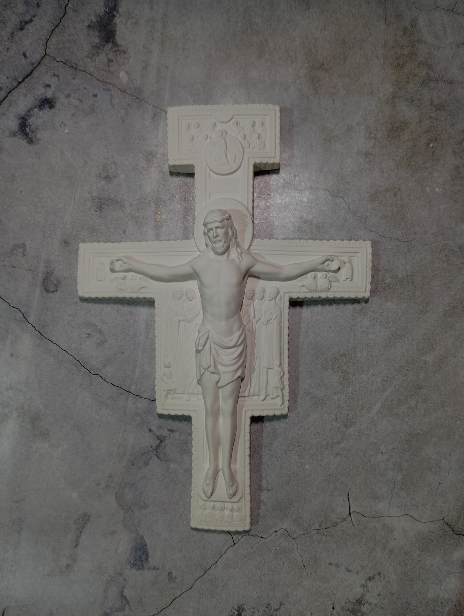 Крест настенный Распятие Христа. без покрытия