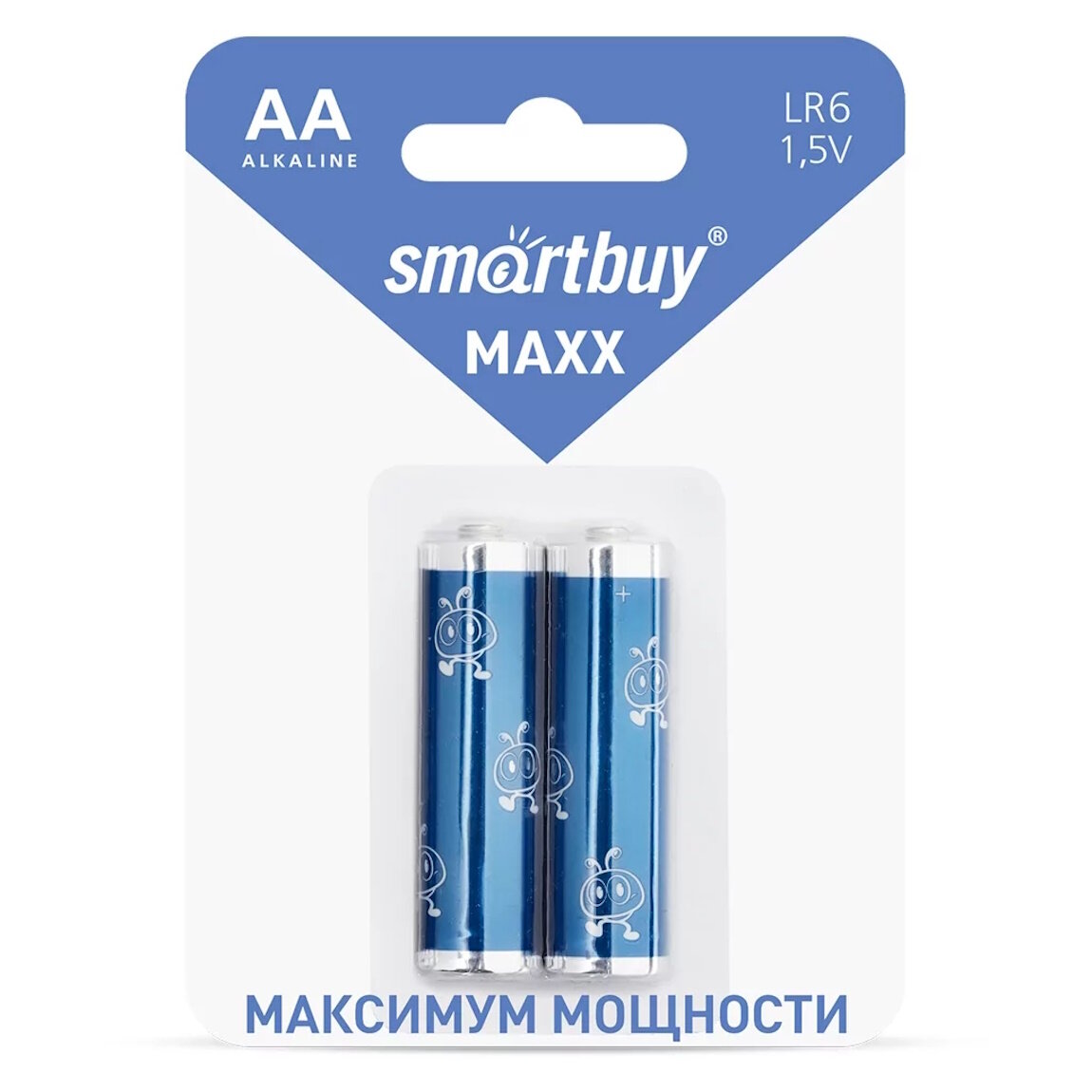 Элемент питания Smartbuy MAXX LR6/2B (24/240) (SBBM-2A02B)