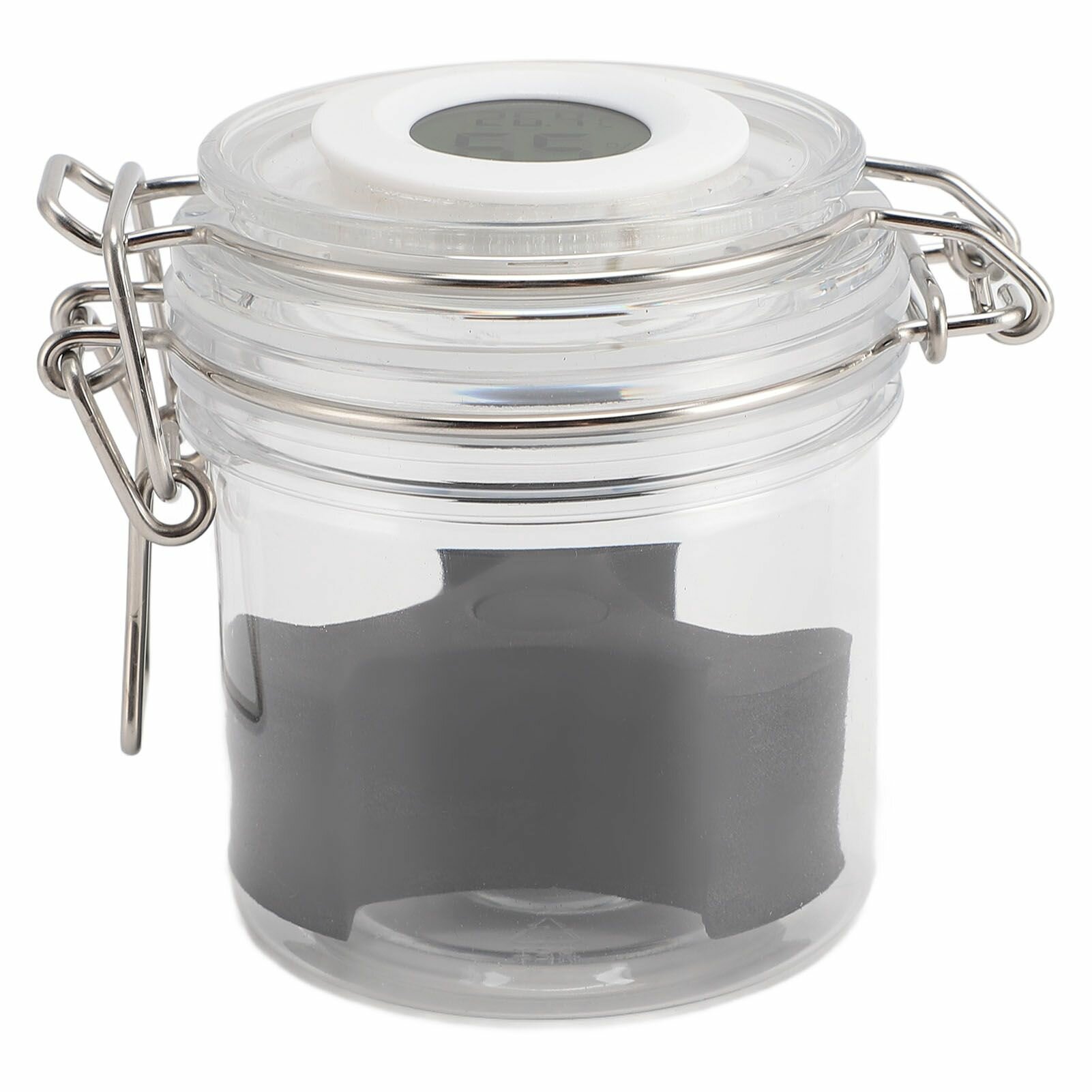 Емкость для хранения клея для наращивания ресниц 200 мл с дисплеем температуры и влажности для мастеров маникюра и педикюра