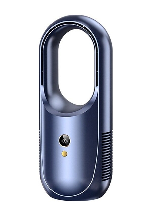 Прохлада и комфорт с современным настольным безлопастным вентилятором: светодиодный дисплей, тихая работа, стильный дизайн охладителя