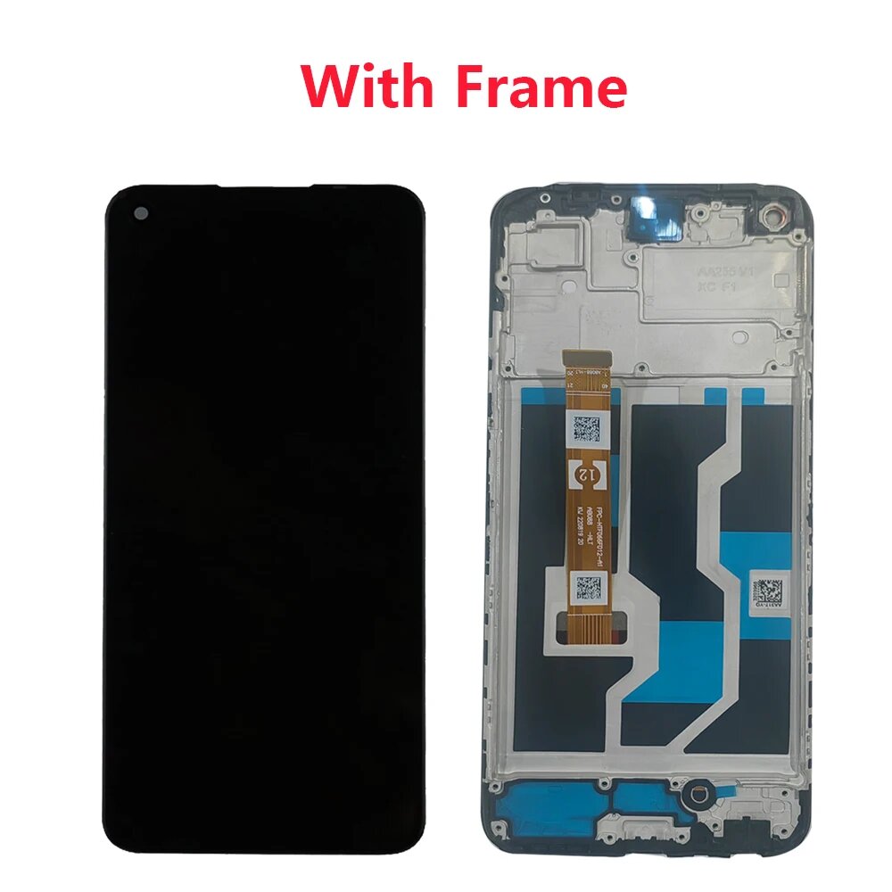 Экран Realme 9i 6.6" с рамкой, RMX3491, LCD With Frame