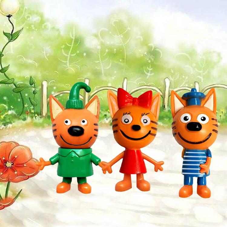 Набор игрушек Три Кота/5 шт/6-8CM