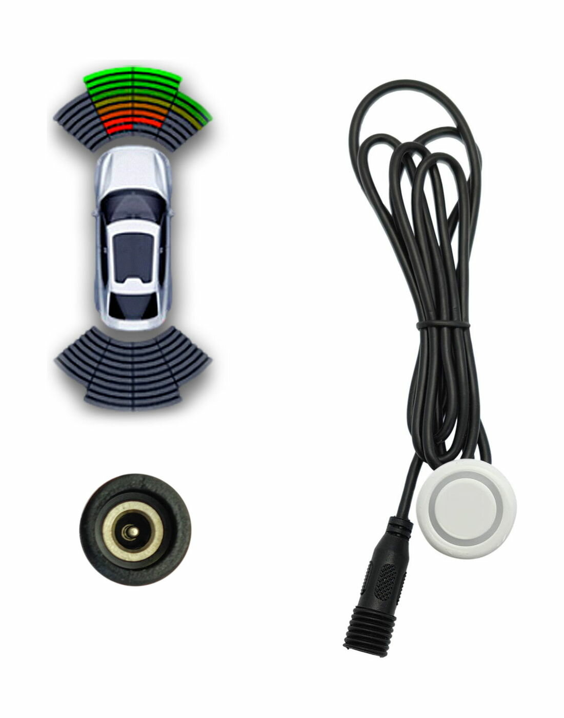 Сенсор для Wide Media APS-118WH передний белый