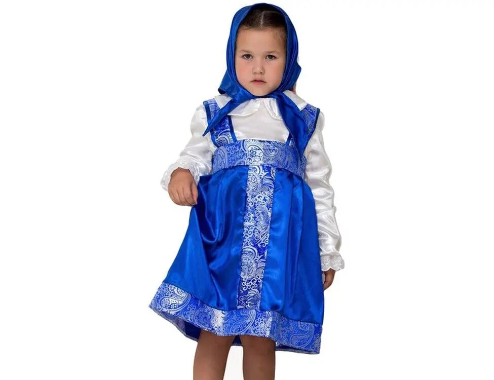 Карнавальный костюм василисушка, на рост 104-116 см, 3-5 лет, Бока