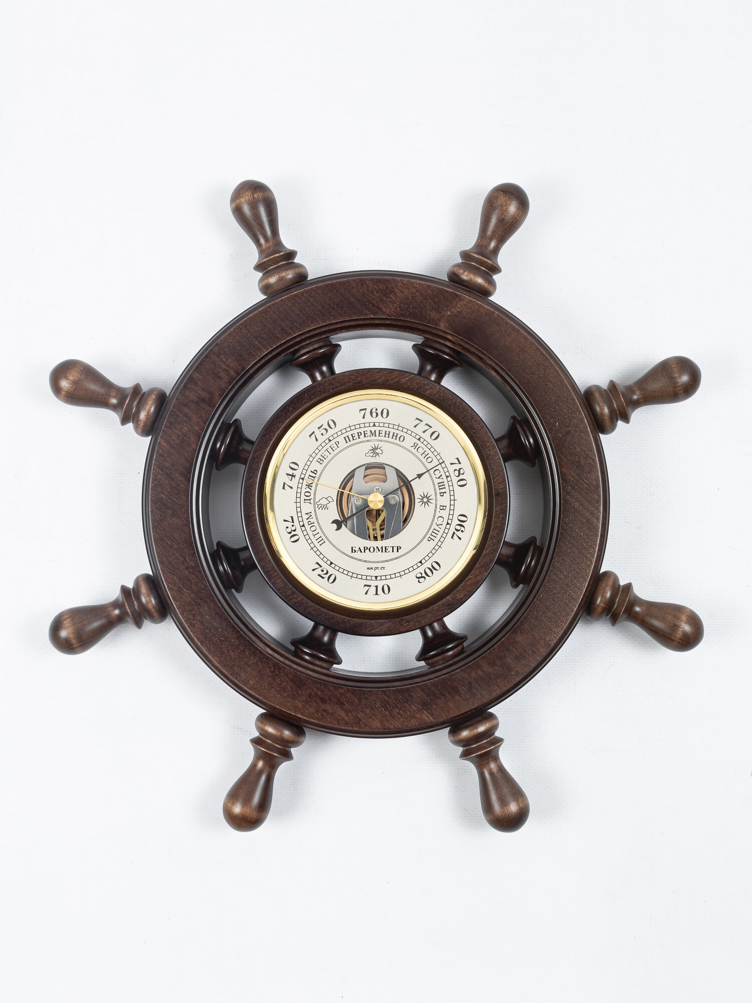 Барометр БМ12 Штурвал D36cм
