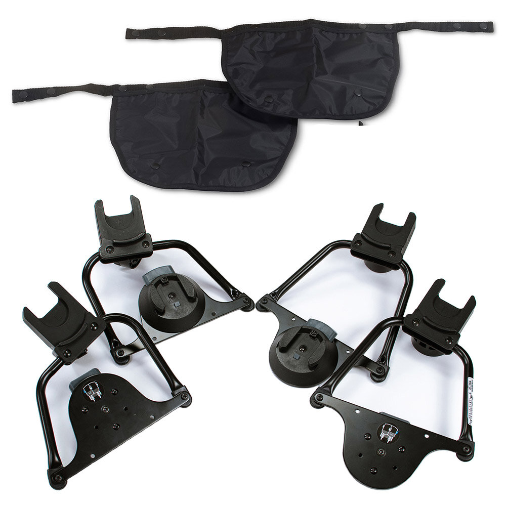 Адаптер для установки автокресла 0+ Bumbleride Indie Twin Car Seat Adapter Set, год выпуска - 2018