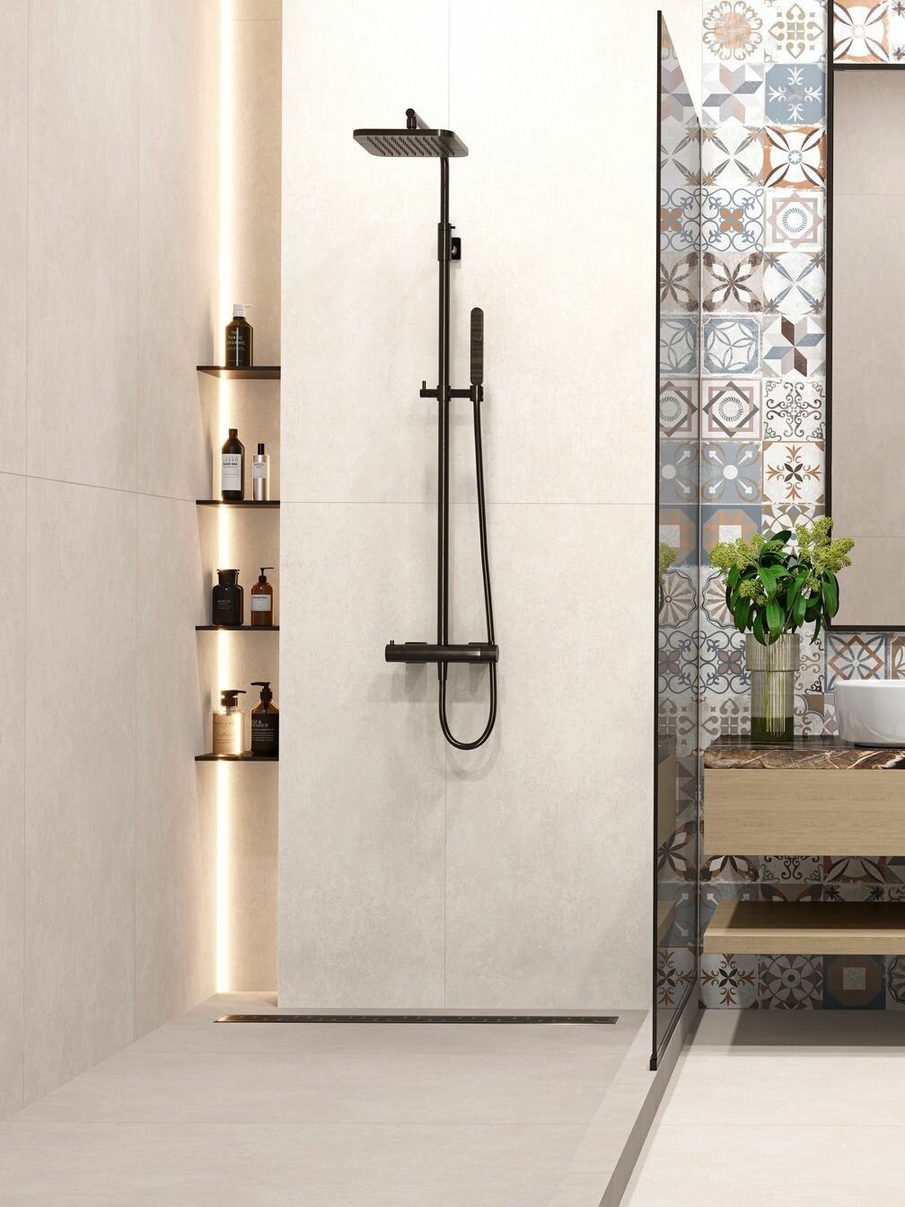 Керамогранит под бетон ALMA CERAMICA BETON PRO GFU60120BTP04R матовый 600x1200