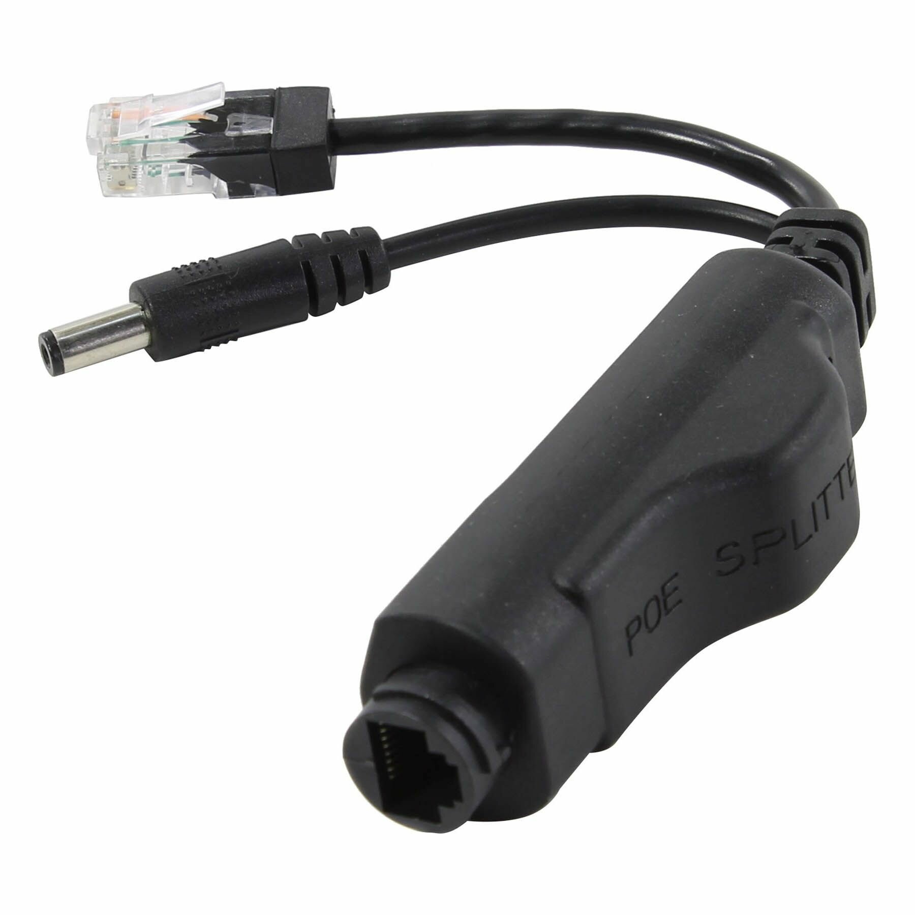 POE-приёмник влагозащищённый вход: RJ45 POE 48В, выход: RJ45 + DC 12В (ORIENT POE-656R 48/12)