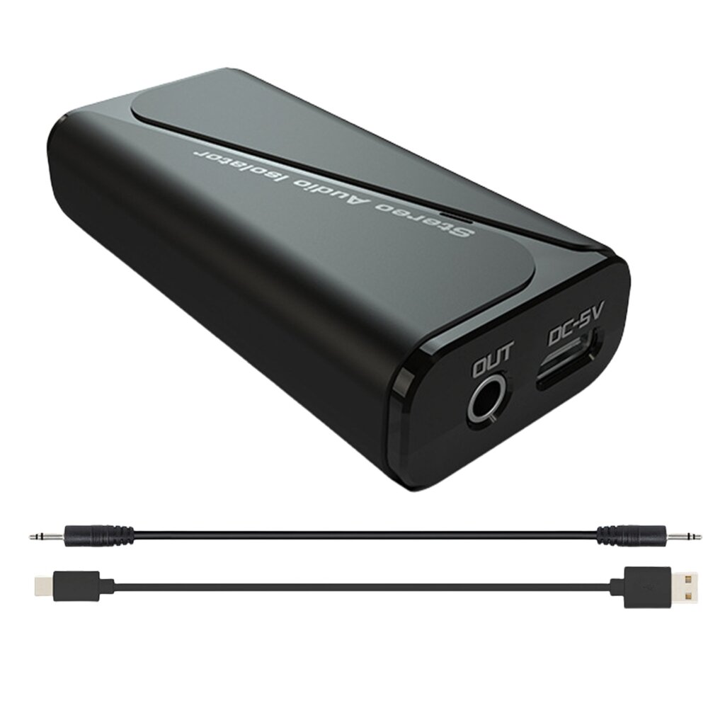 Портативный шумоизолятор с заземлением, легко вставляемый и воспроизводимый шумоизолятор черного цвета