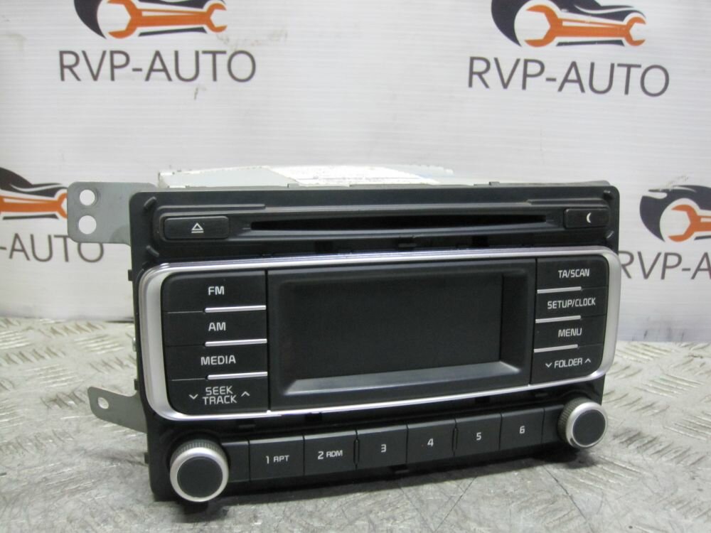 Магнитола штатная Kia Rio 3 1.6 2011-2017 961704Y000DAQ