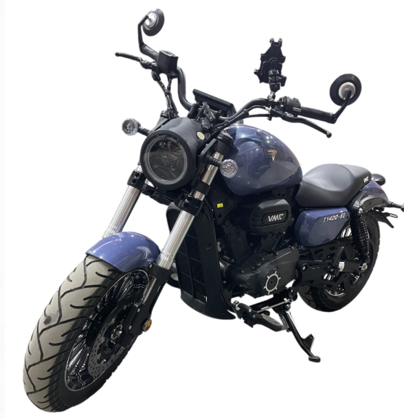 Мотоцикл VMC CRUISER 400 (TY400-5Е) ( фиолетовый ) артикул 25685 С ПТС В коробке