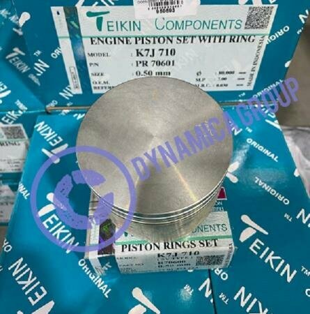 Поршни двигателя + кольца TEIKIN 70601 0.50 RENAULT LOGAN SANDERO K7J710 1.4 [ 60 01 548 037 ]